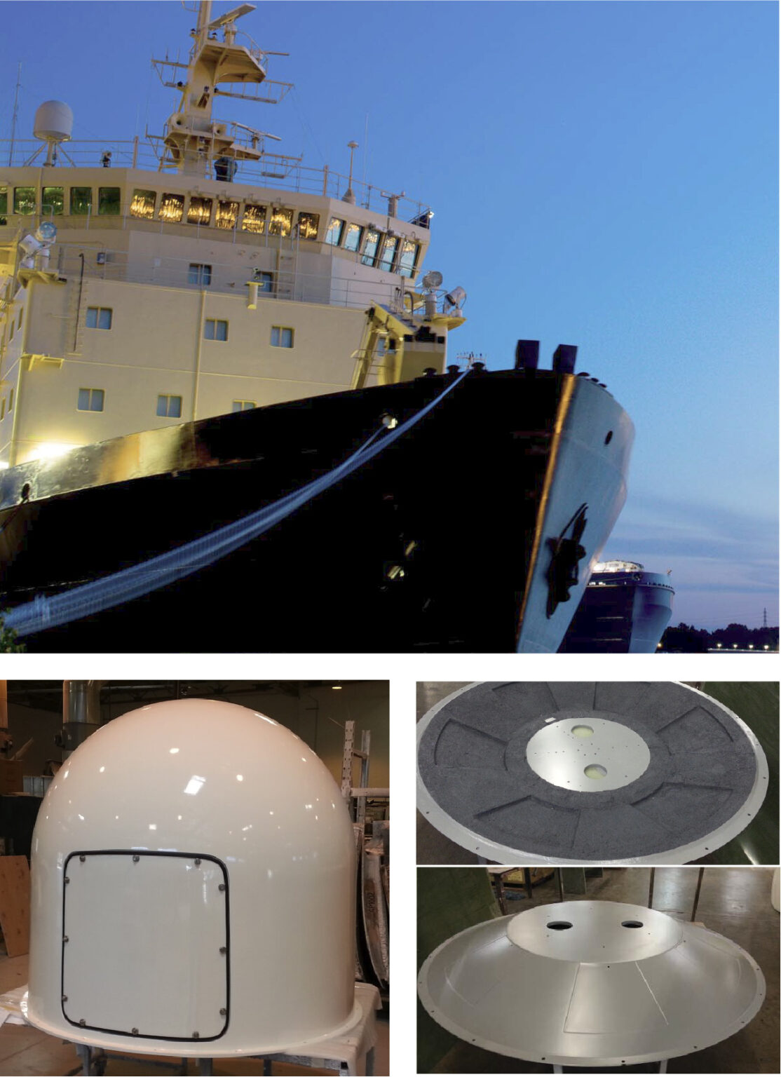 Maritime Composite Radomes for Marine Radar